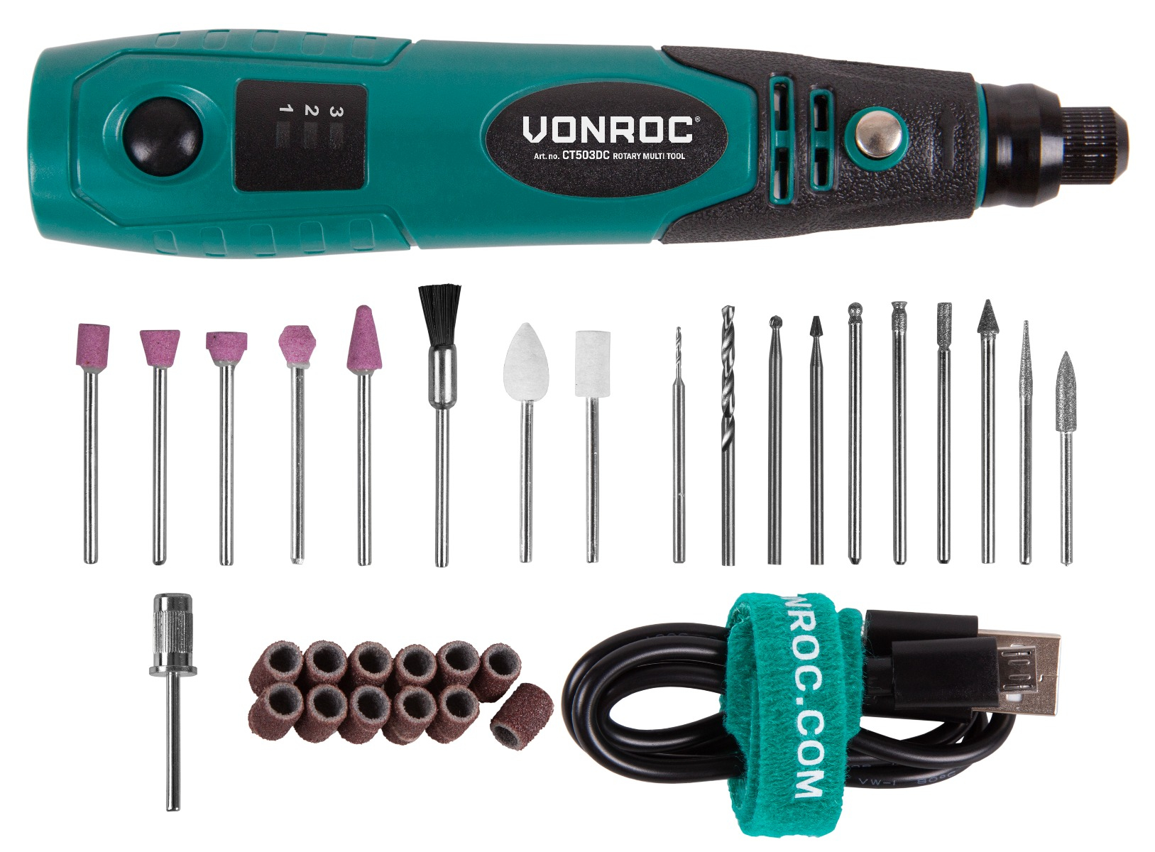 Roterende accu multitool 4V Incl. 31 accessoires kopen